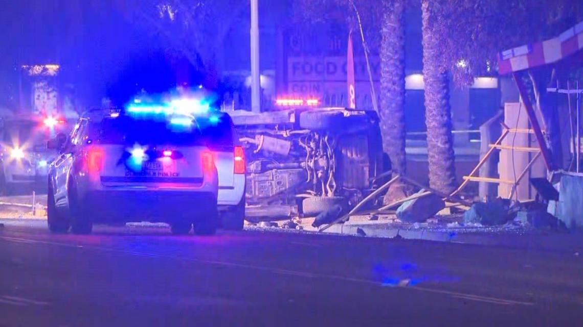 Man walking near Glendale business killed in car crash | 12news.com