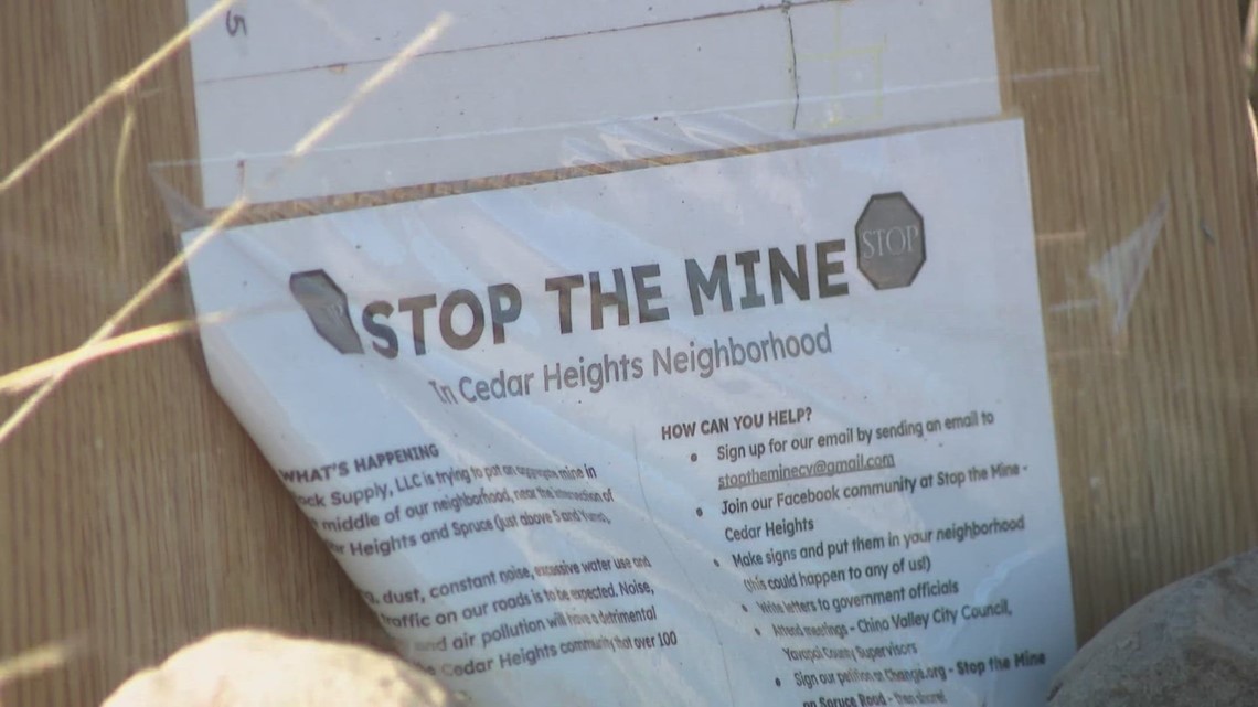 New bill would help keep mines out of neighborhoods in Arizona | 12news.com