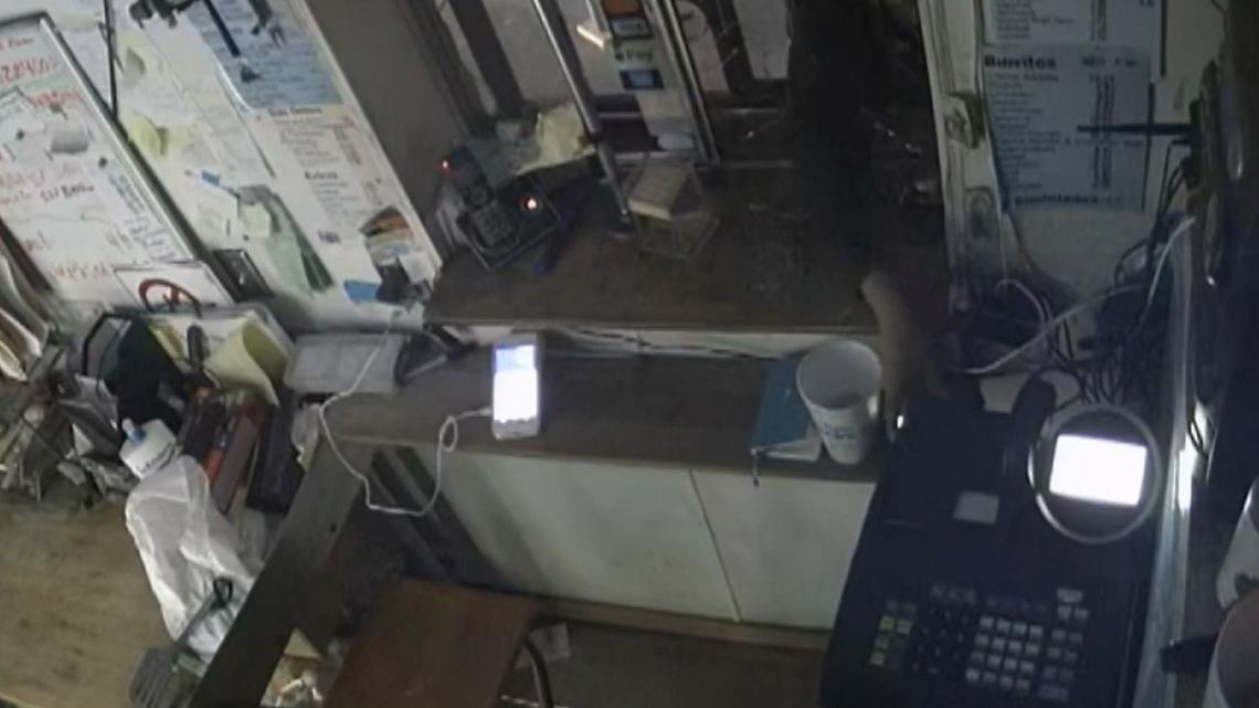 Burglar tried pulling cash register thru window of AZ business | 12news.com