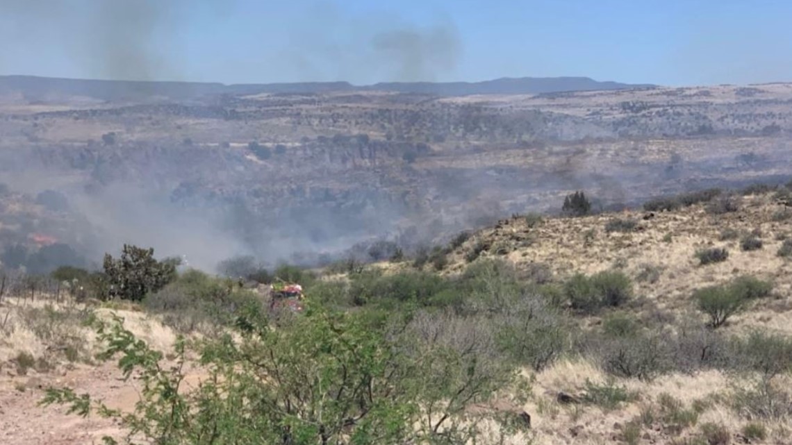 30-acre Arcosanti Fire burning north of Cordes Junction | 12news.com