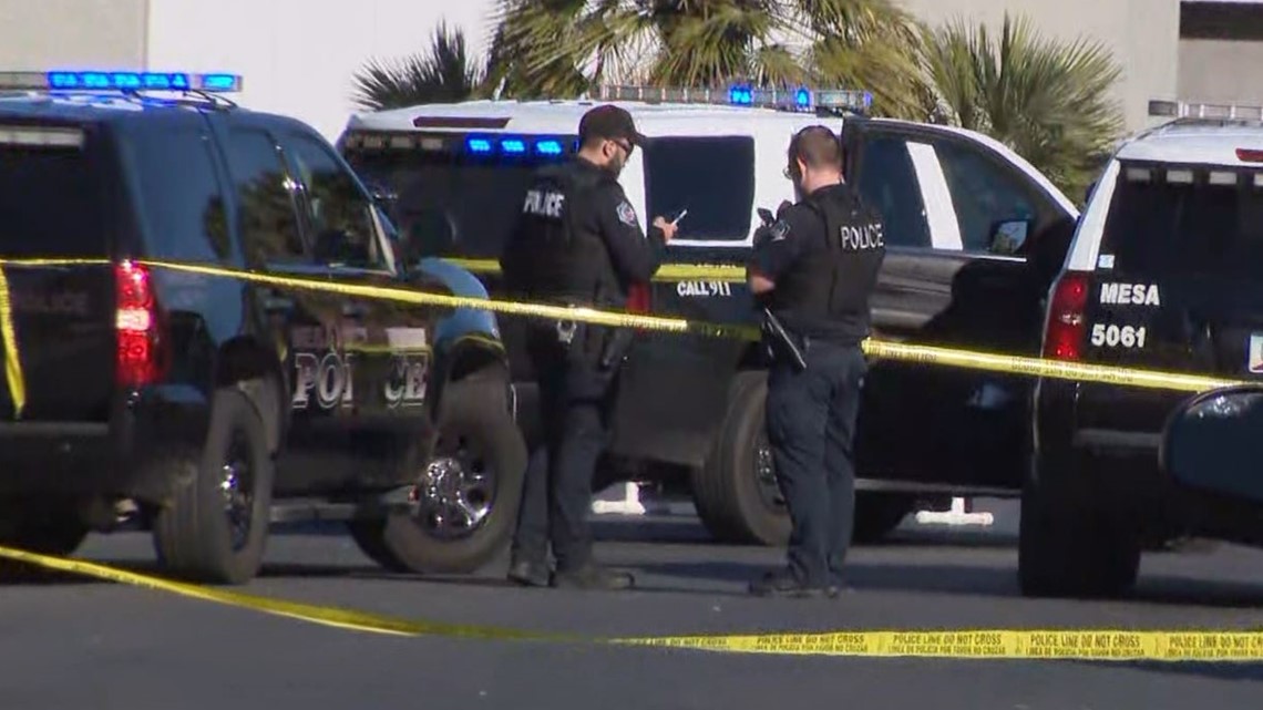 Shooting with Mesa police kills 1 man | 12news.com