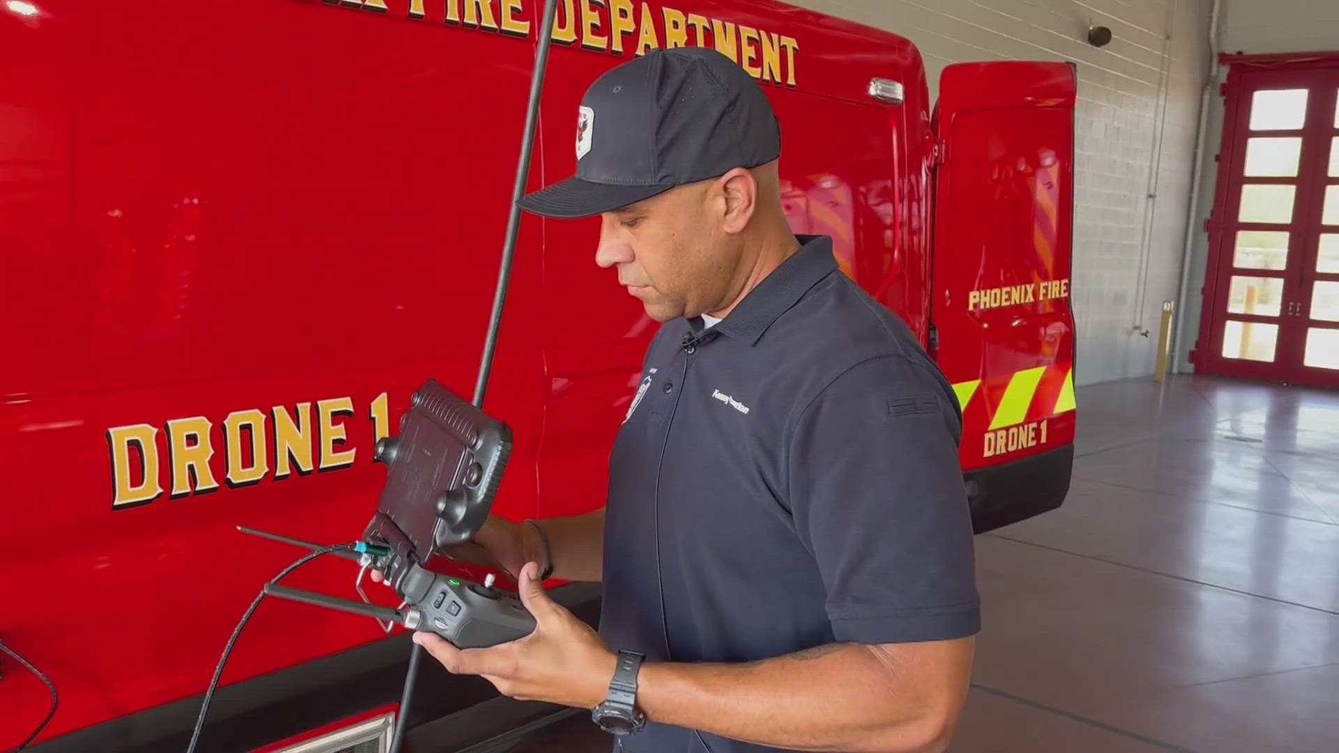 Get to know Phoenix Fire's new high-tech drone vehicle | 12news.com