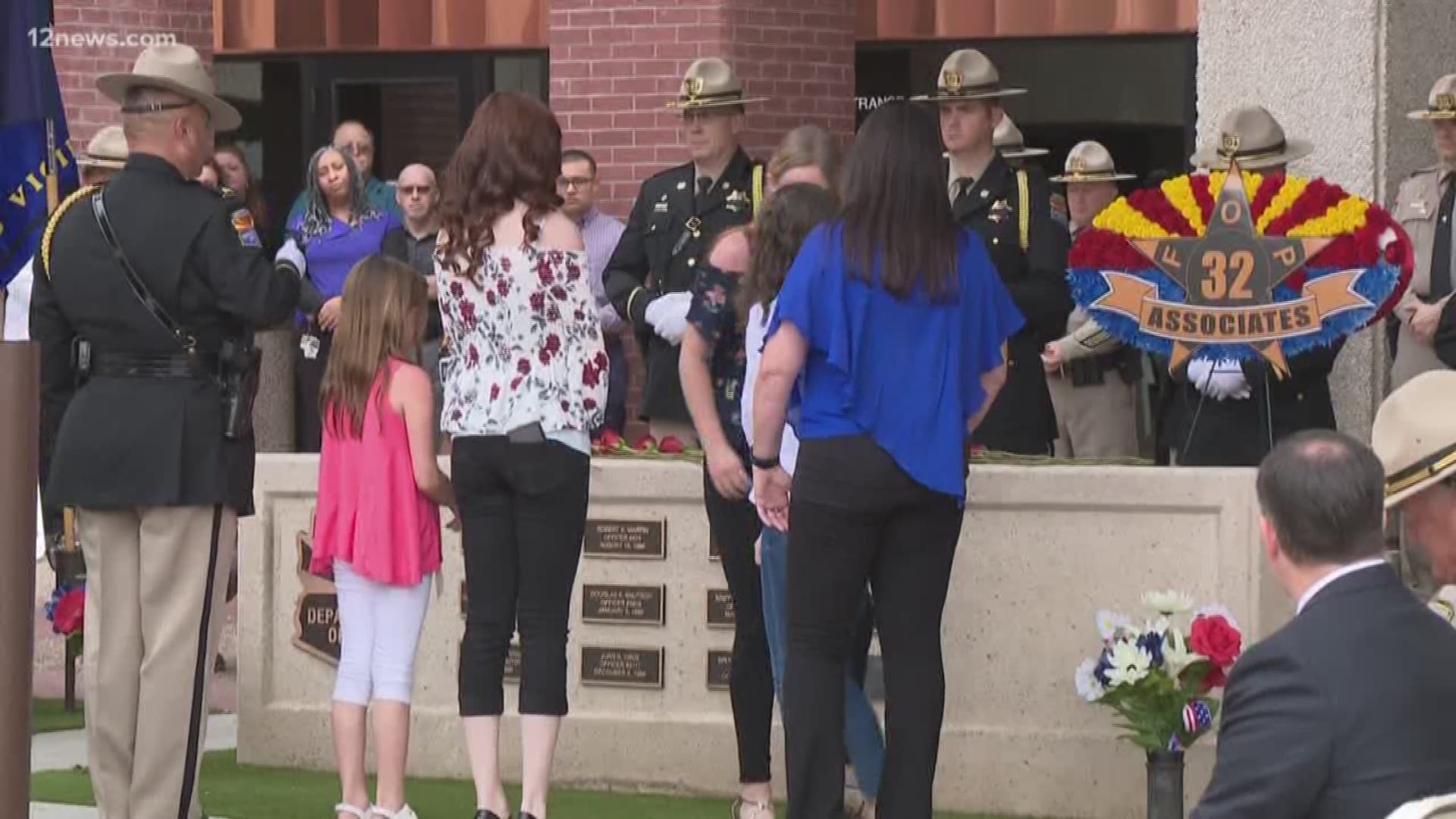 Arizona honors fallen DPS officers in emotional ceremony | 12news.com