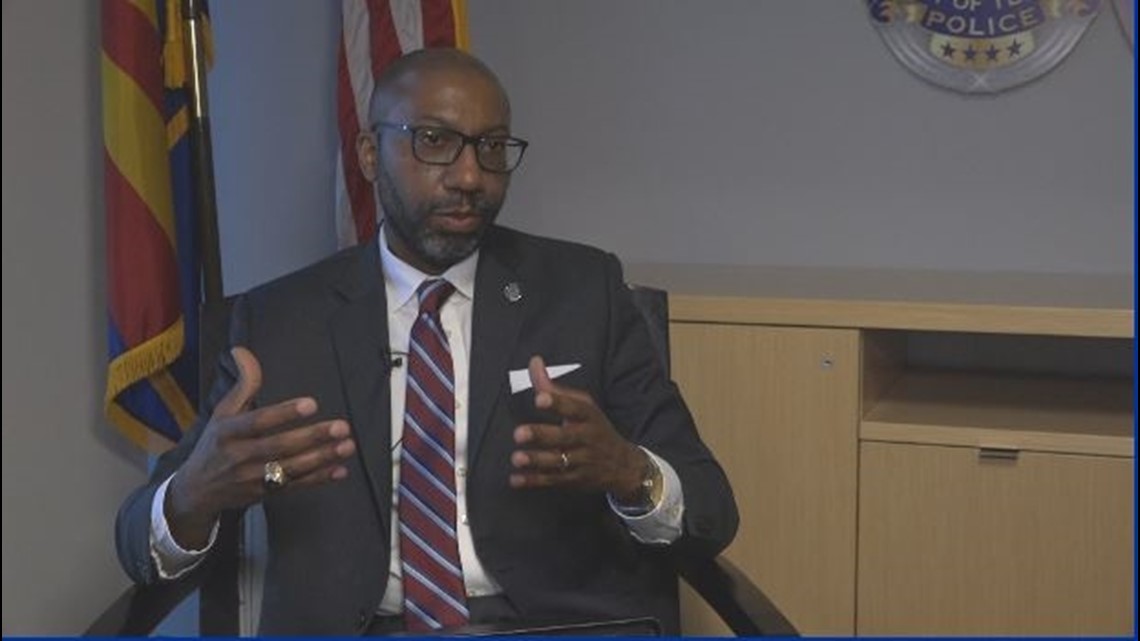New Tempe police chief talks goals for department | 12news.com