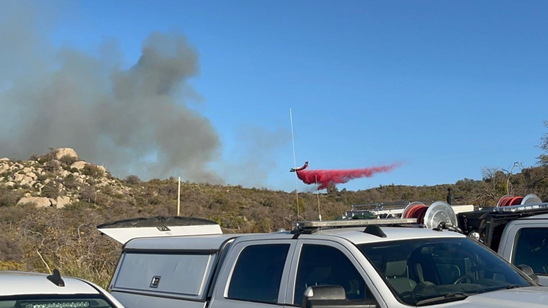 Cedar Fire burns in Arizona | 12news.com