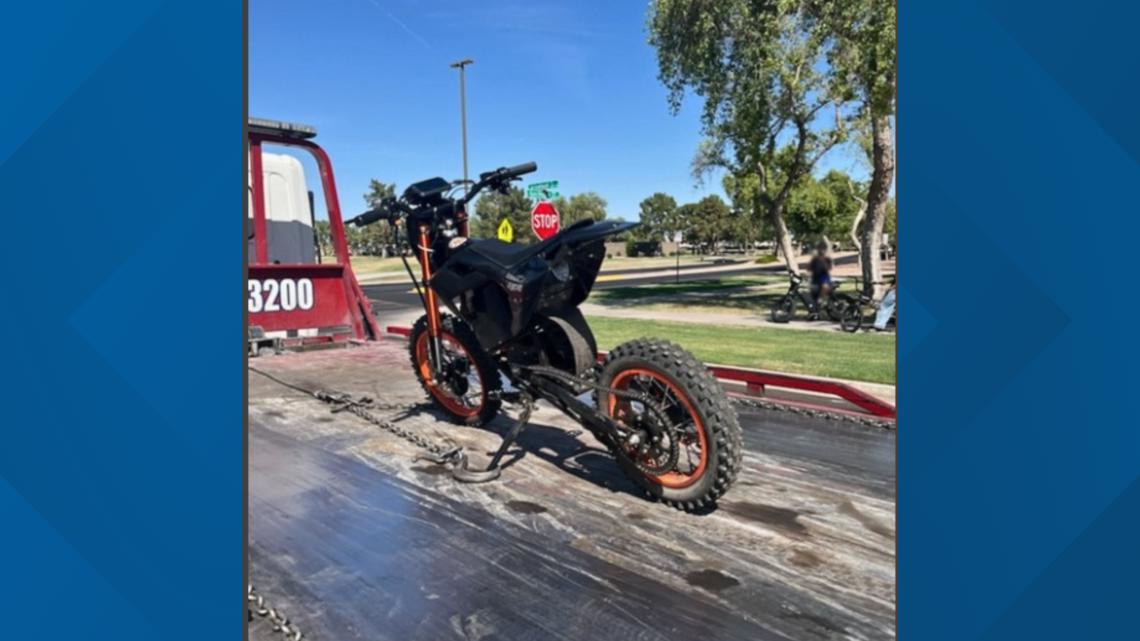 Gilbert Police crack down on 'unsafe' e-bike, e-motorcycle use | 12news.com