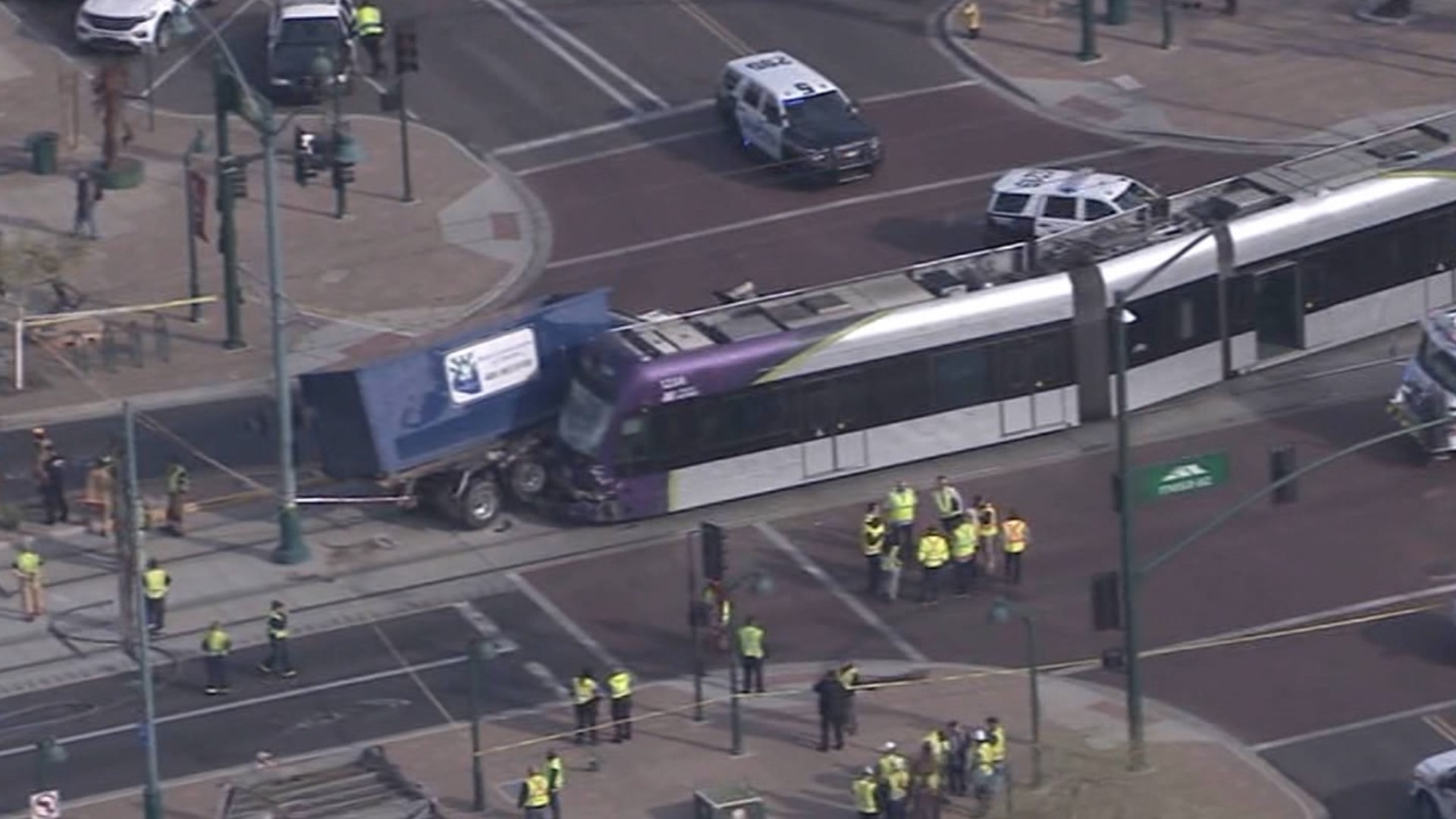 Light rail crash reported in downtown Mesa | 12news.com