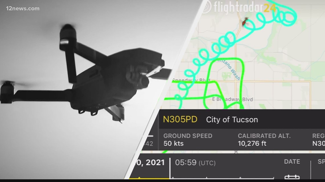 Tucson police chase mystery drone across the city at more than 100 mph ...