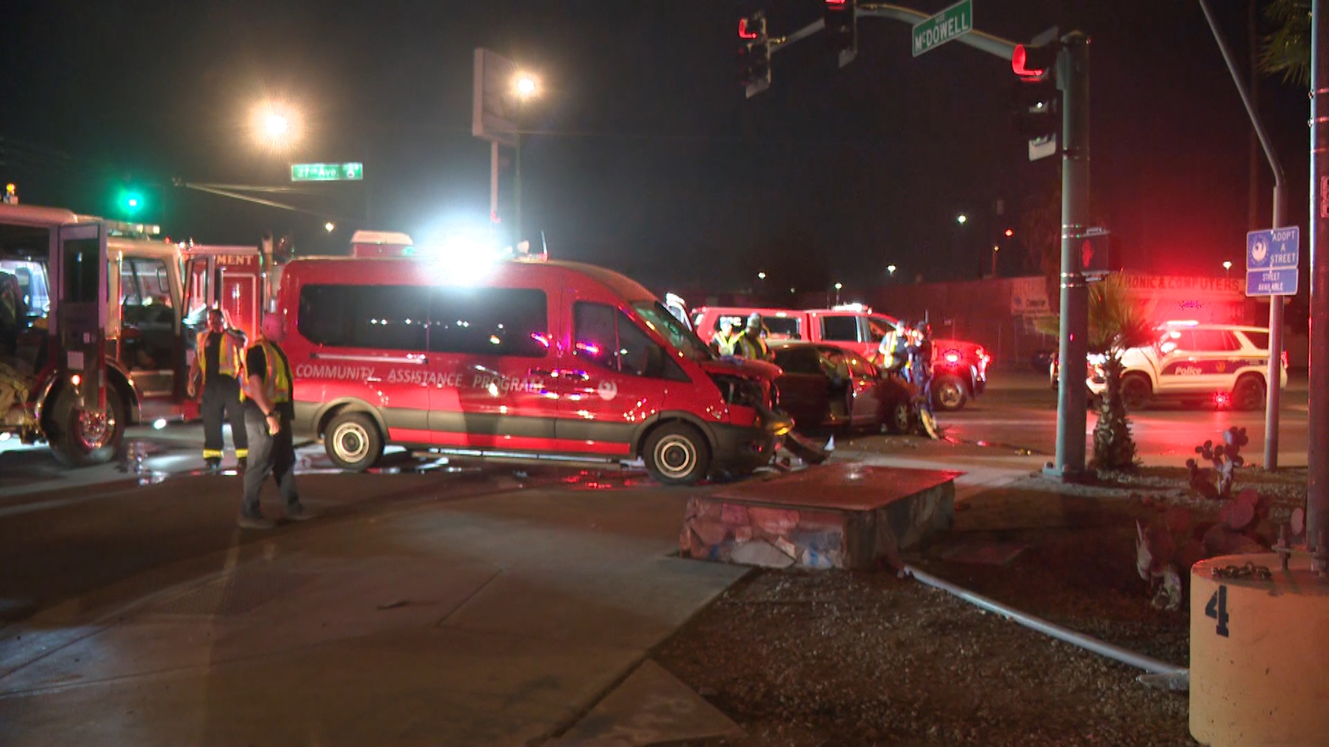 Crash leads to 2 adults being hospitalized with serious injuries ...