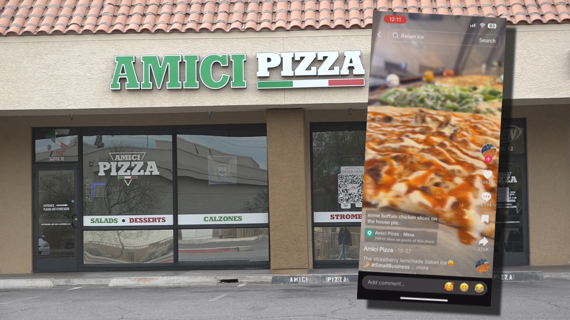 Mesa pizza restaurant hits nationwide fame | 12news.com