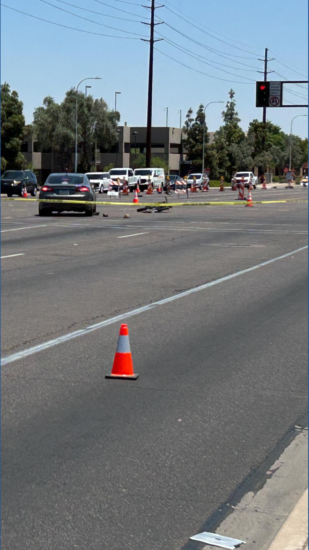 Tempe crash injures bicyclist | 12news.com