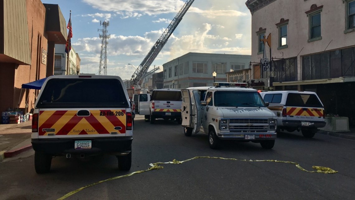 Officials: Firefighter injured as multiple buildings caught fire in ...