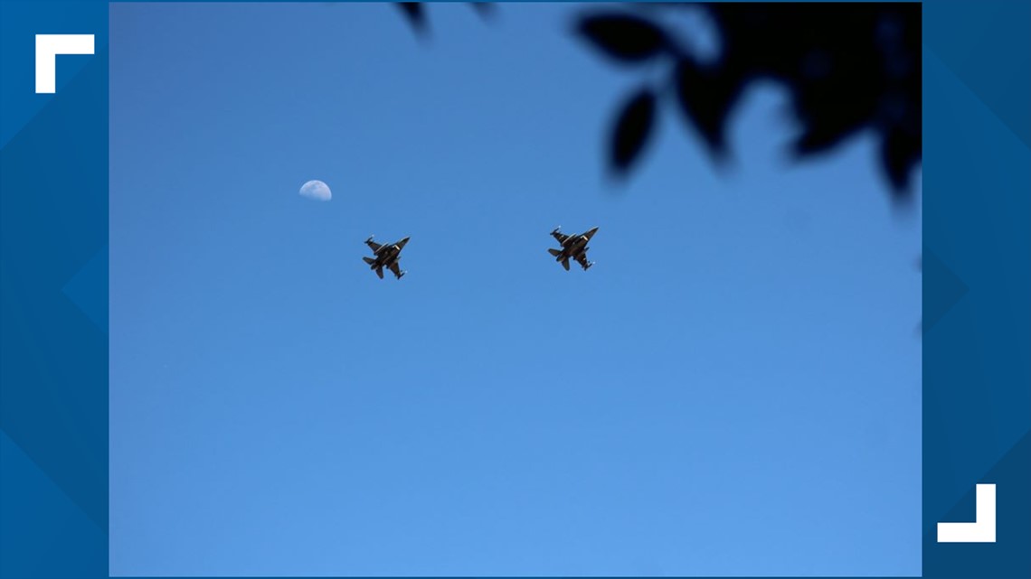 Photos of the Luke Air Force Base flyover for COVID-19 workers from our ...