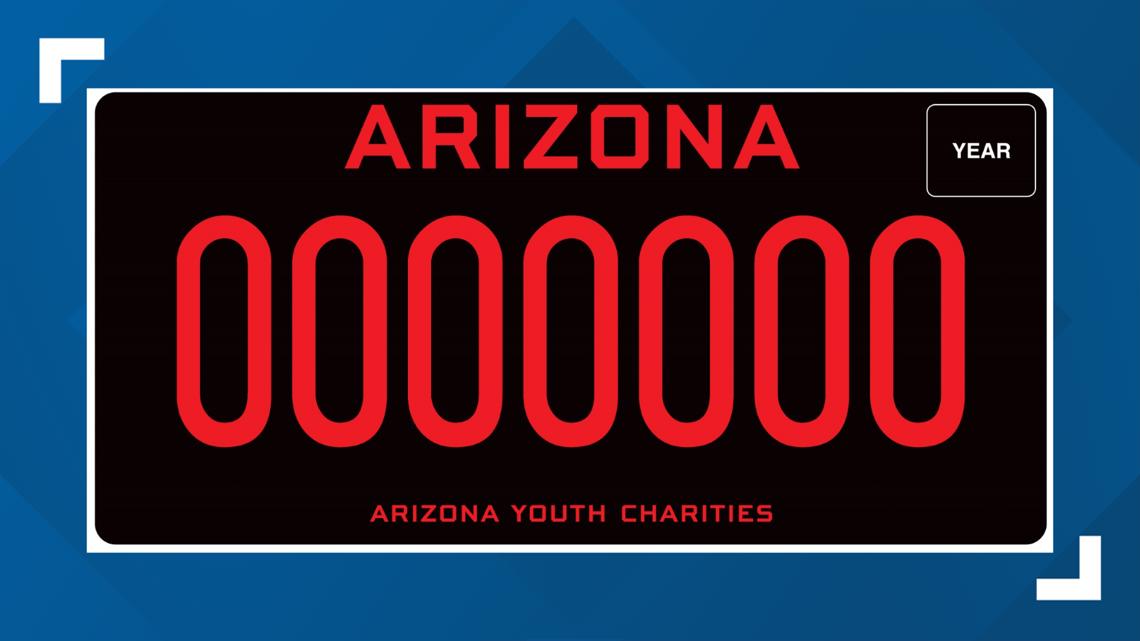 ADOT unveils 5 new specialty plates for Arizona | 12news.com