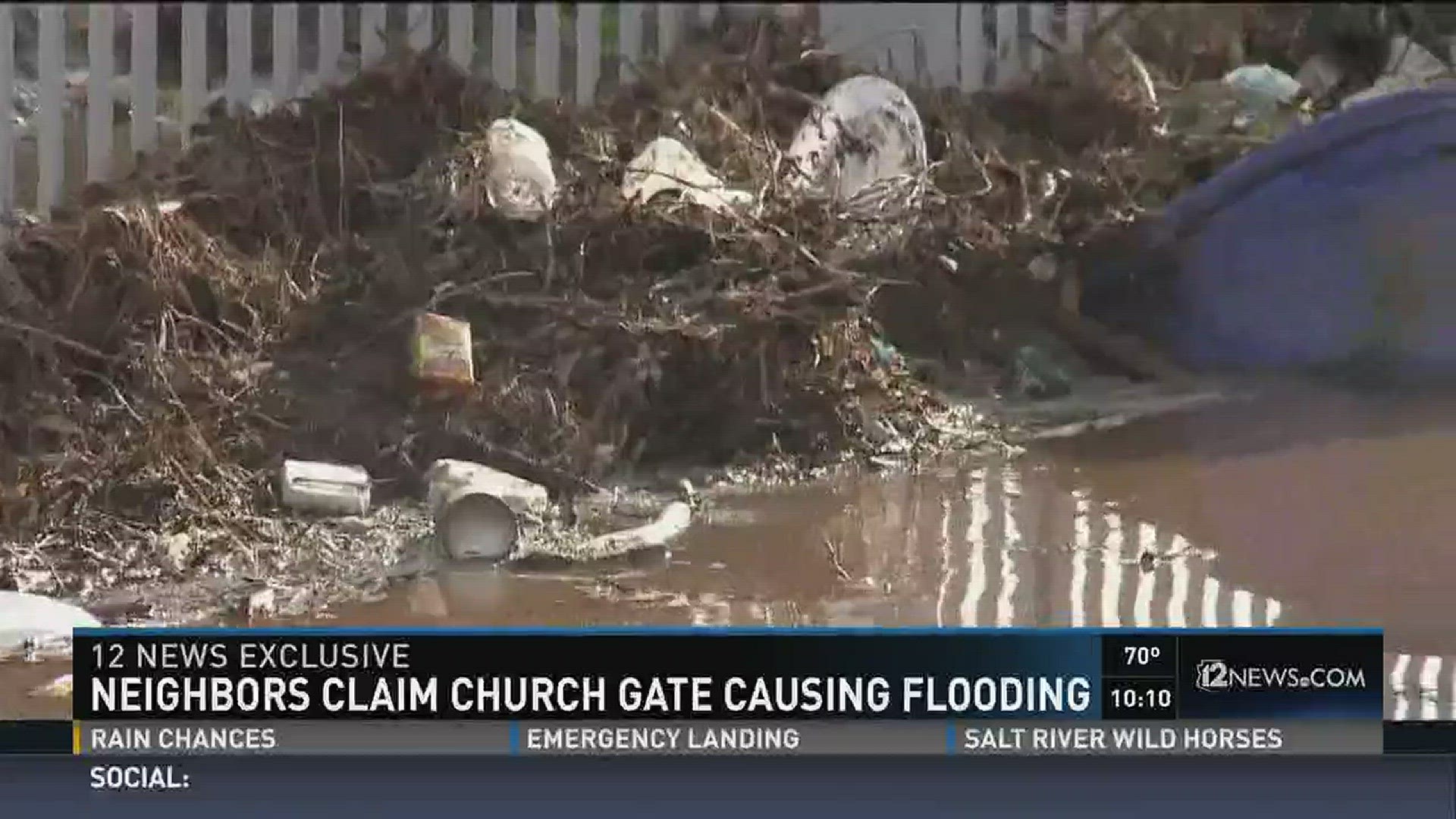 Neighbors upset at church property owner after unpermitted fence adds ...