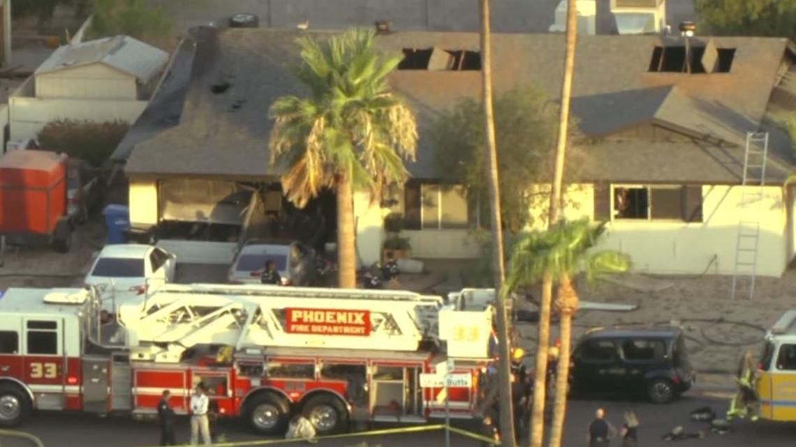 At least 1 dead in Phoenix house fire, officials say | 12news.com