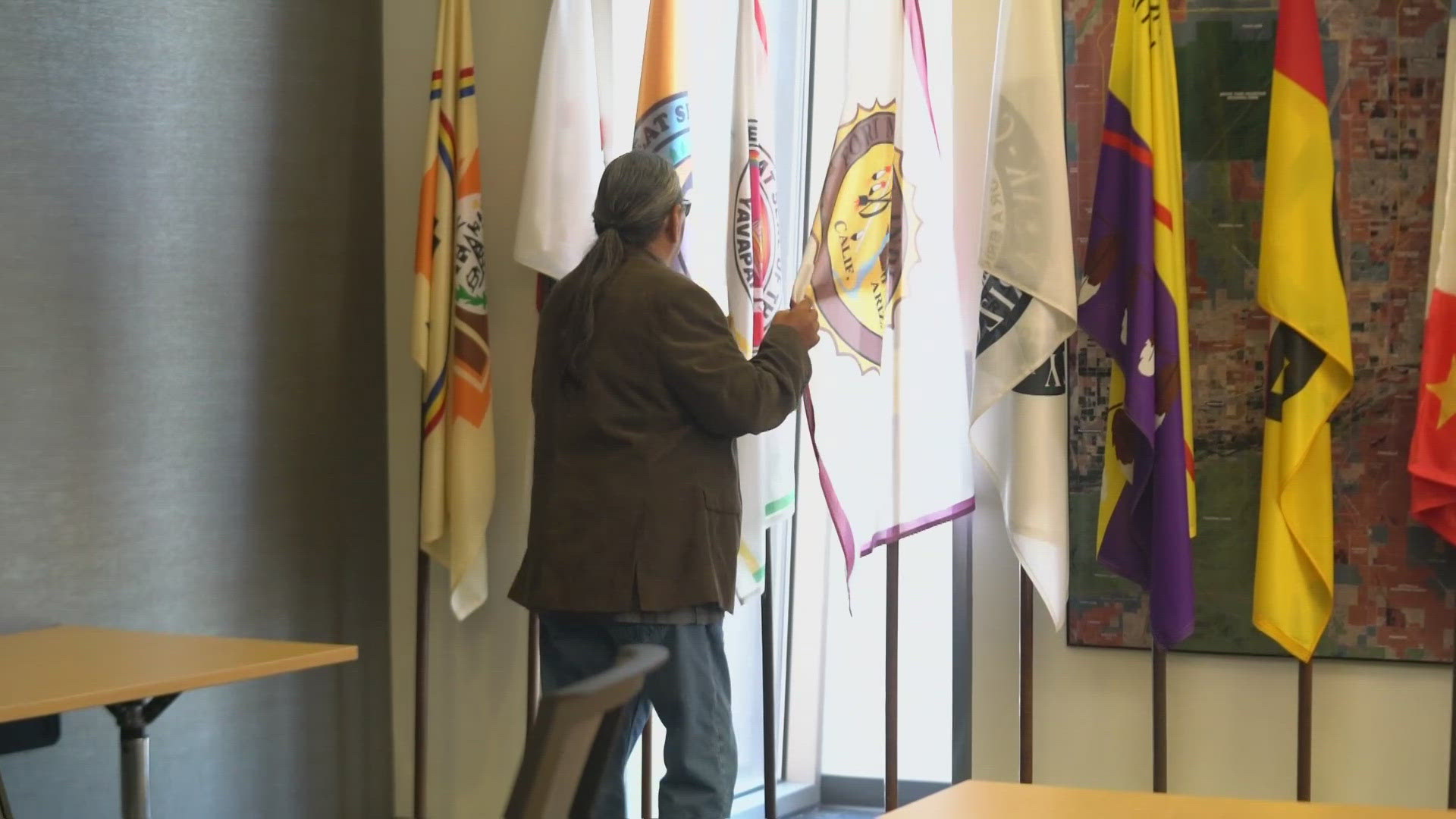 Veterans outraged after VA removes all 22 Arizona Tribal Nation flags ...
