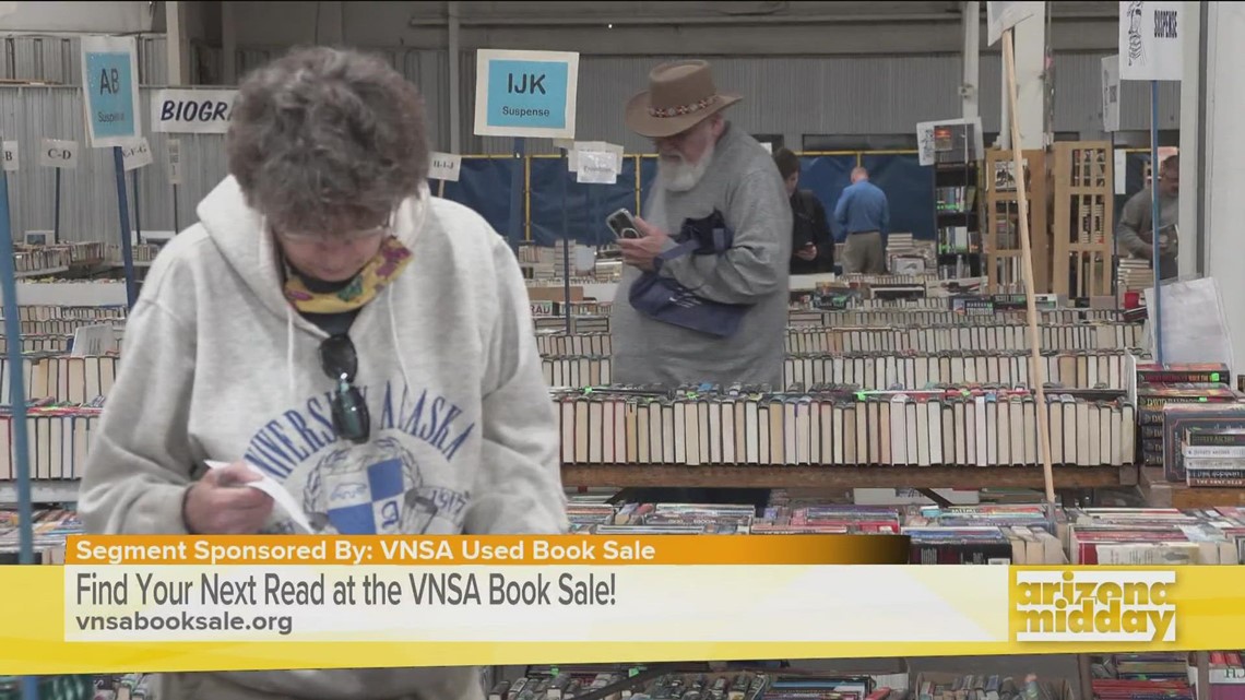 Find your next book at the VNSA Used Book Sale this weekend! | 12news.com