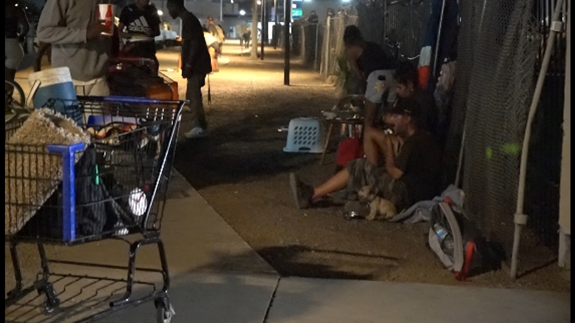 A look at the homelessness 1 year after "the Zone' was shutdown ...