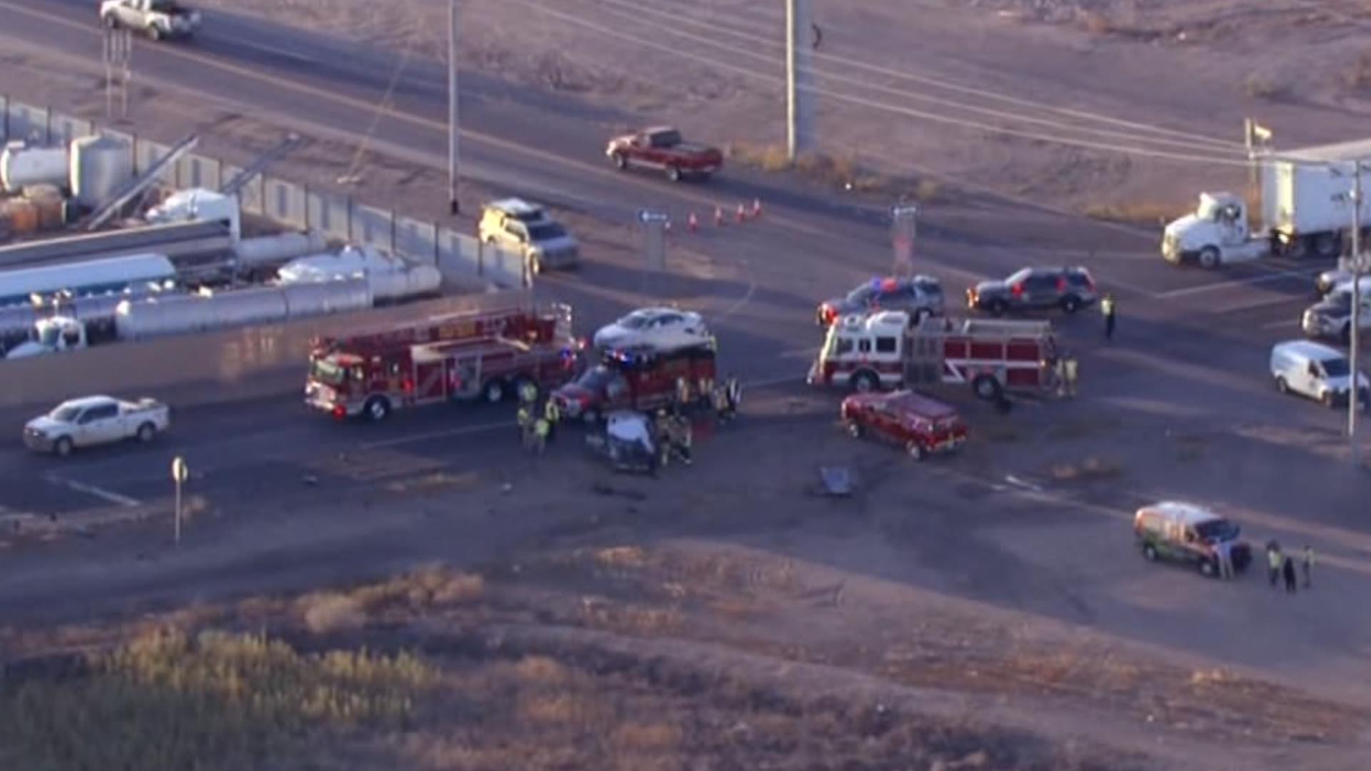 Traffic redirected after crash on State Route 85 in Buckeye | 12news.com