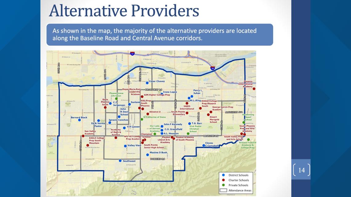 Arizona School Districts Map
