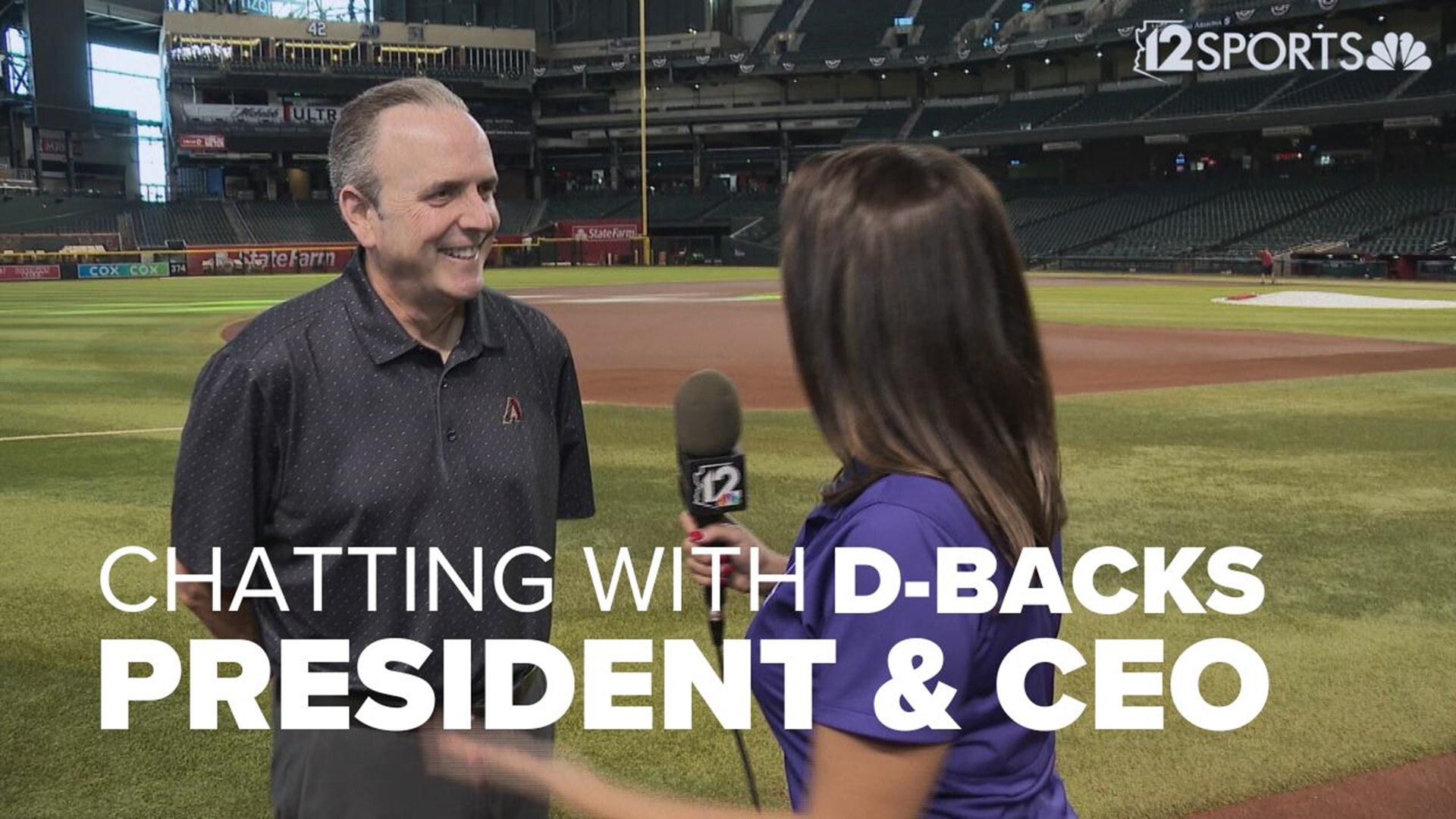 D-backs President and CEO talks postseason, first pitches and more ...