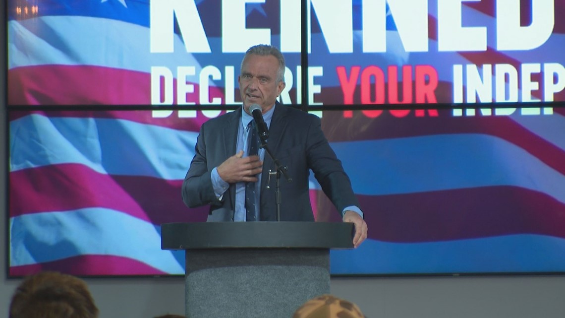 Robert F. Kennedy Jr. holds rally in Phoenix | 12news.com