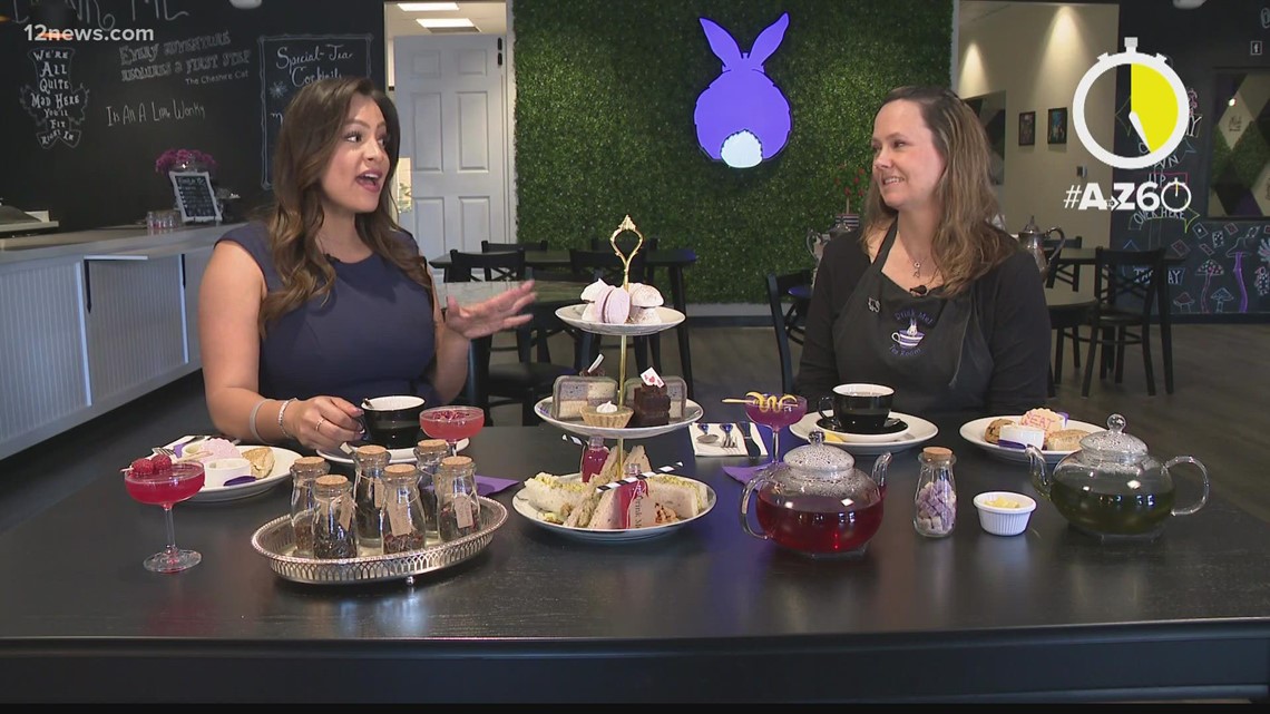 AtoZ60: Get your tea party on at the Drink Me! Tea Room | 12news.com
