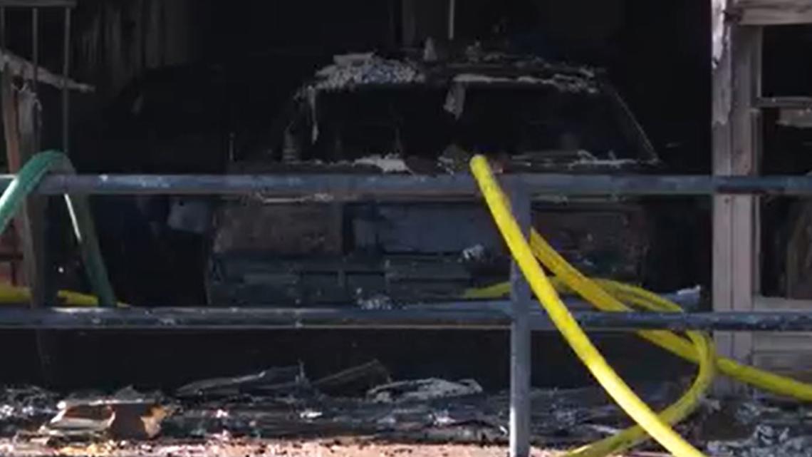 Cars in Phoenix showroom catch on fire | 12news.com