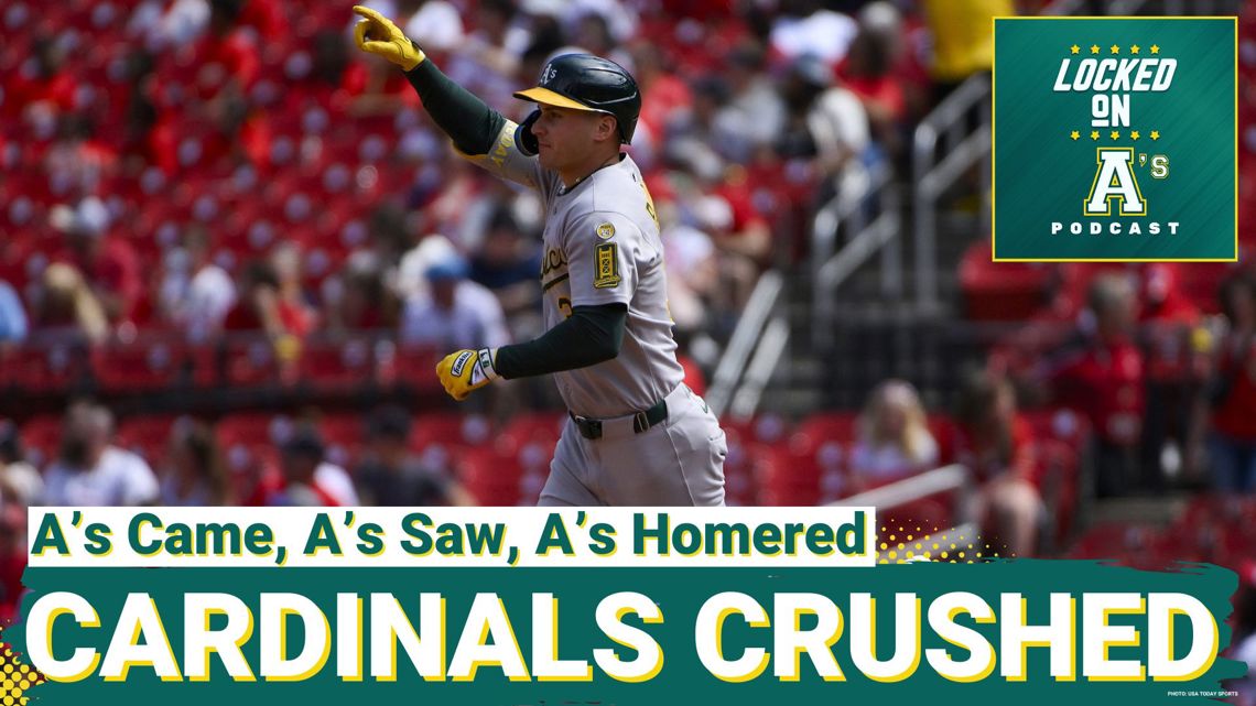 CARDINALS CRUSHED: A’s Came, A’s Saw, A’s Homered | 12news.com