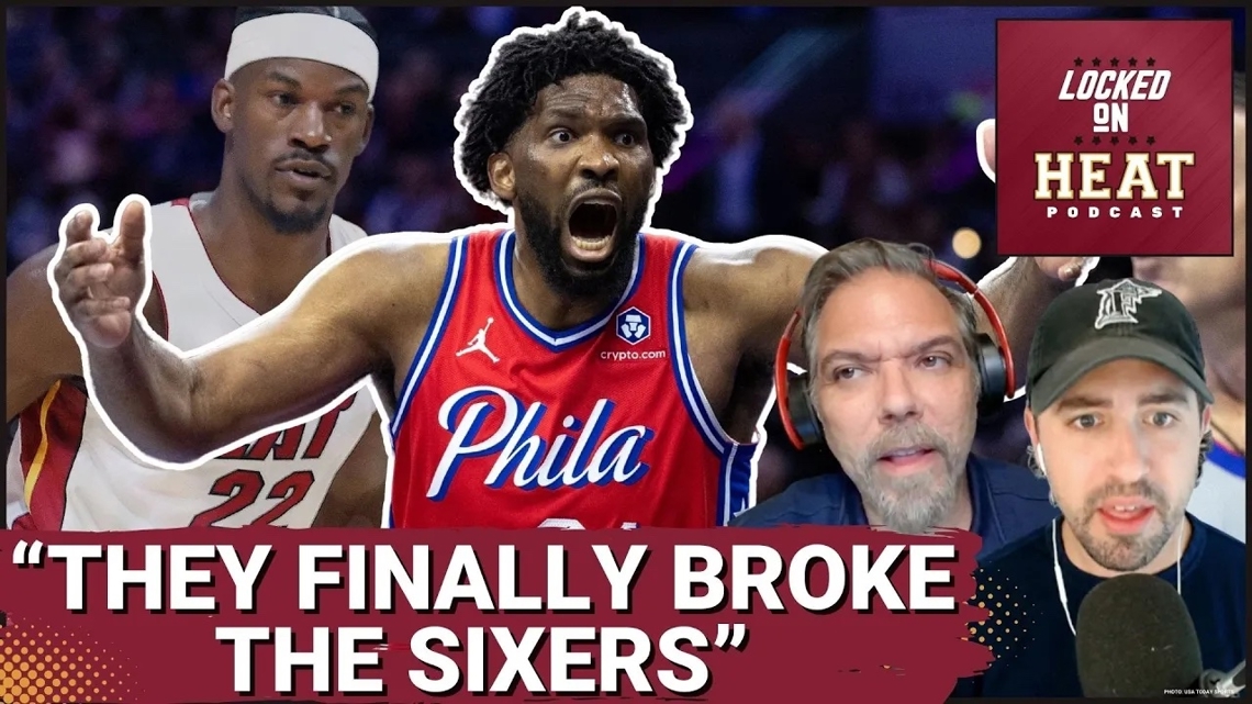 How the Miami Heat Broke the 76ers & Embiid Wanted Jimmy Butler | Miami Heat Podcast | 12news.com