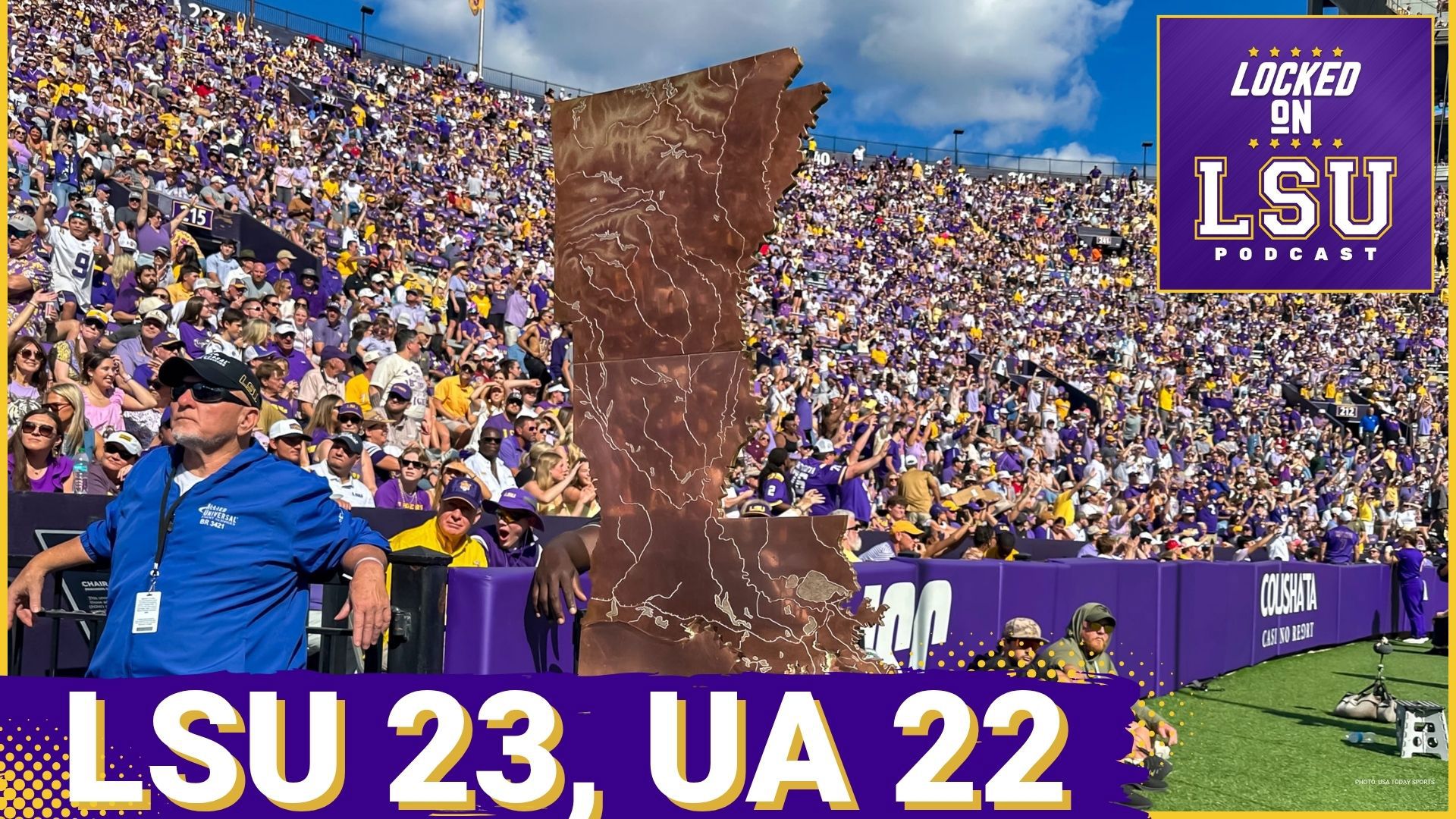 LSU Survives! Tigers Escape Arkansas 23-22 Behind Van Buren’s FIRST Start! | 12news.com