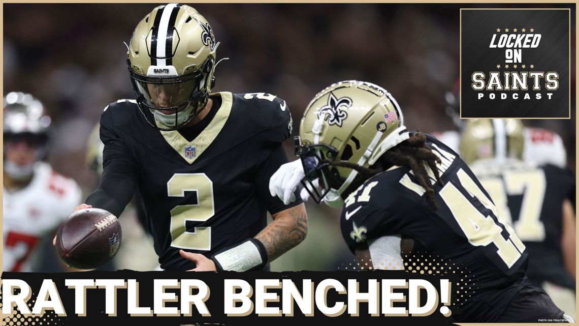 BENCHED: New Orleans Saints Turn To TYLER SHOUGH After Down Spencer ...