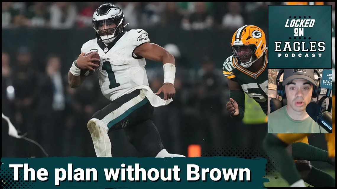 AJ Brown is OUT for Philadelphia Eagles-Atlanta Falcons! Can Jalen ...