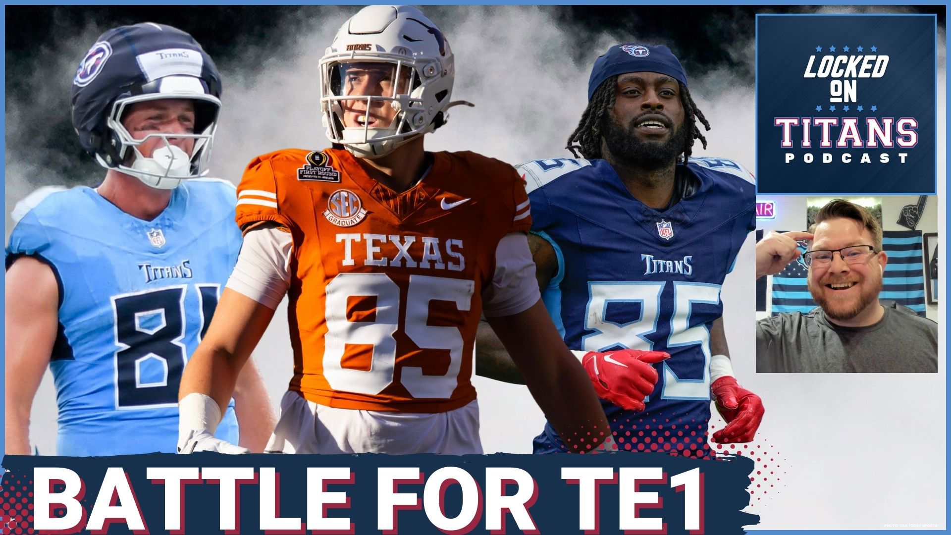 Tennessee Titans BATTLE FOR TIGHT END 1 | Receiver Depth Chart Issues ...