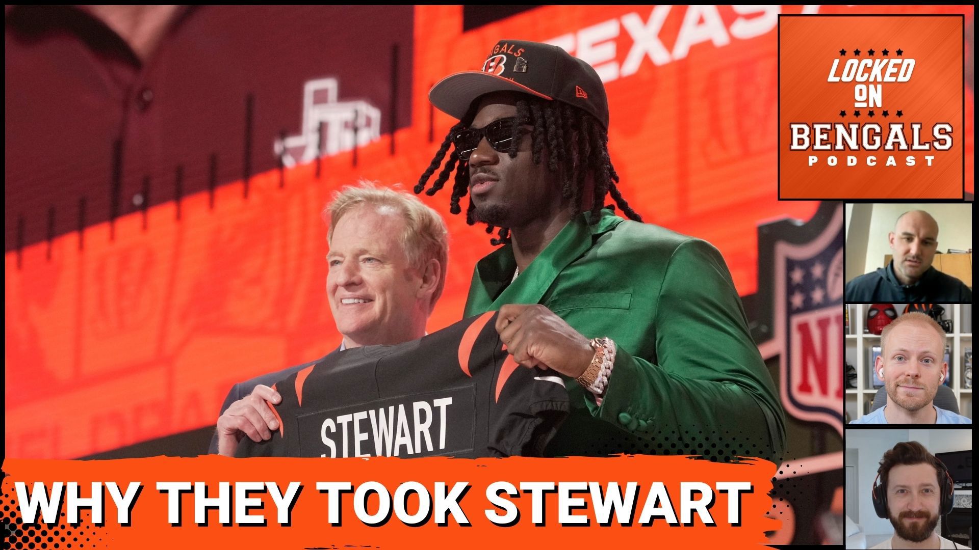 Bengals Interview: Mike Potts on Taking Shemar Stewart in 1st Round of ...