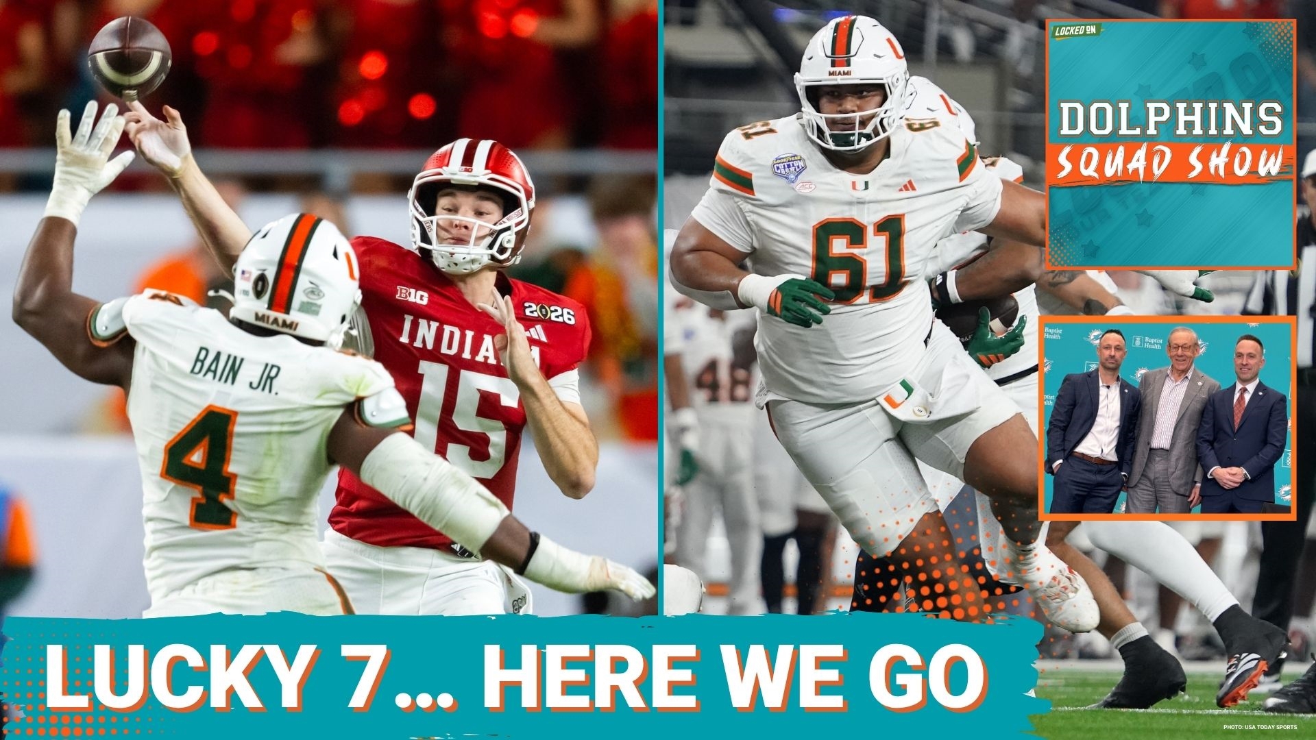 DOLPHINS SQUAD SHOW: Miami DOLPHINS SITTING ON 7 TOP-100 DRAFT PICKS as ...