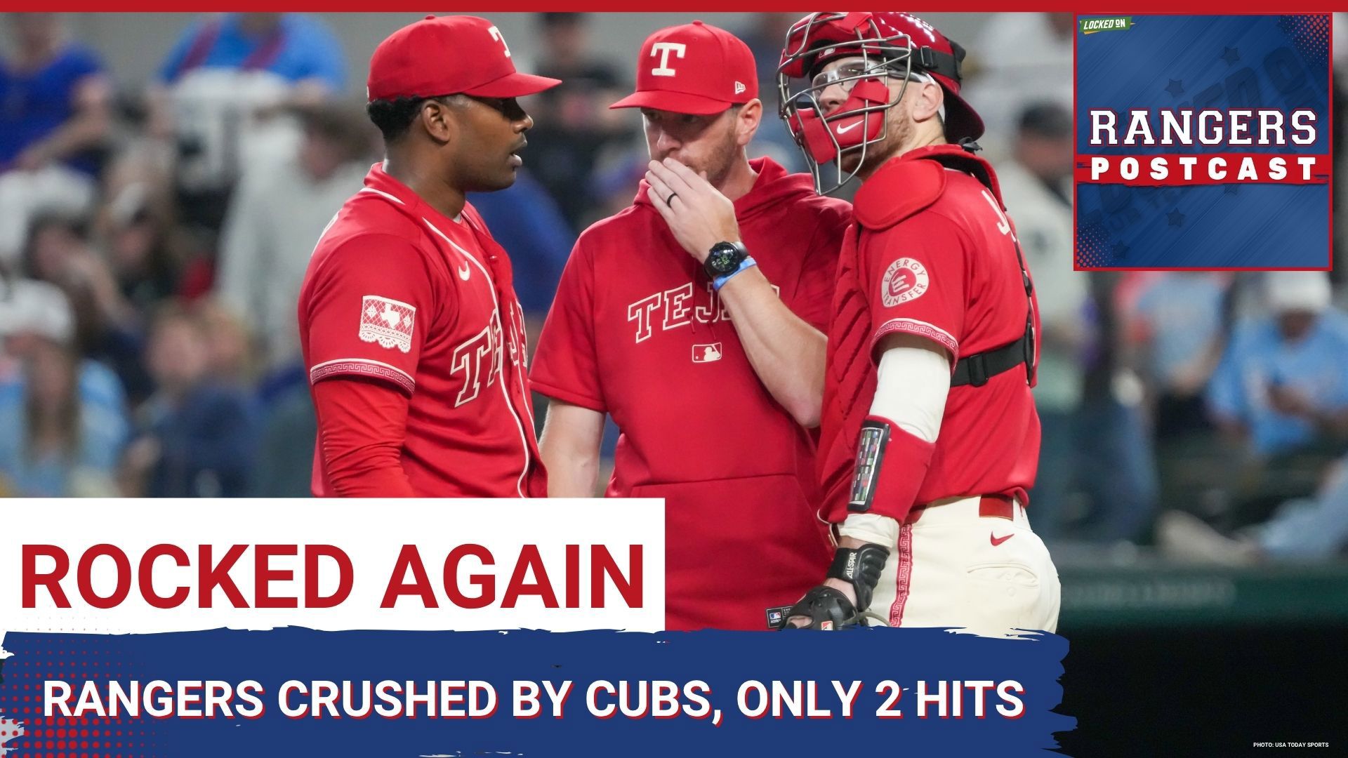 RANGERS POSTCAST: The Rangers returned home and were ROUTED by the Cubs ...
