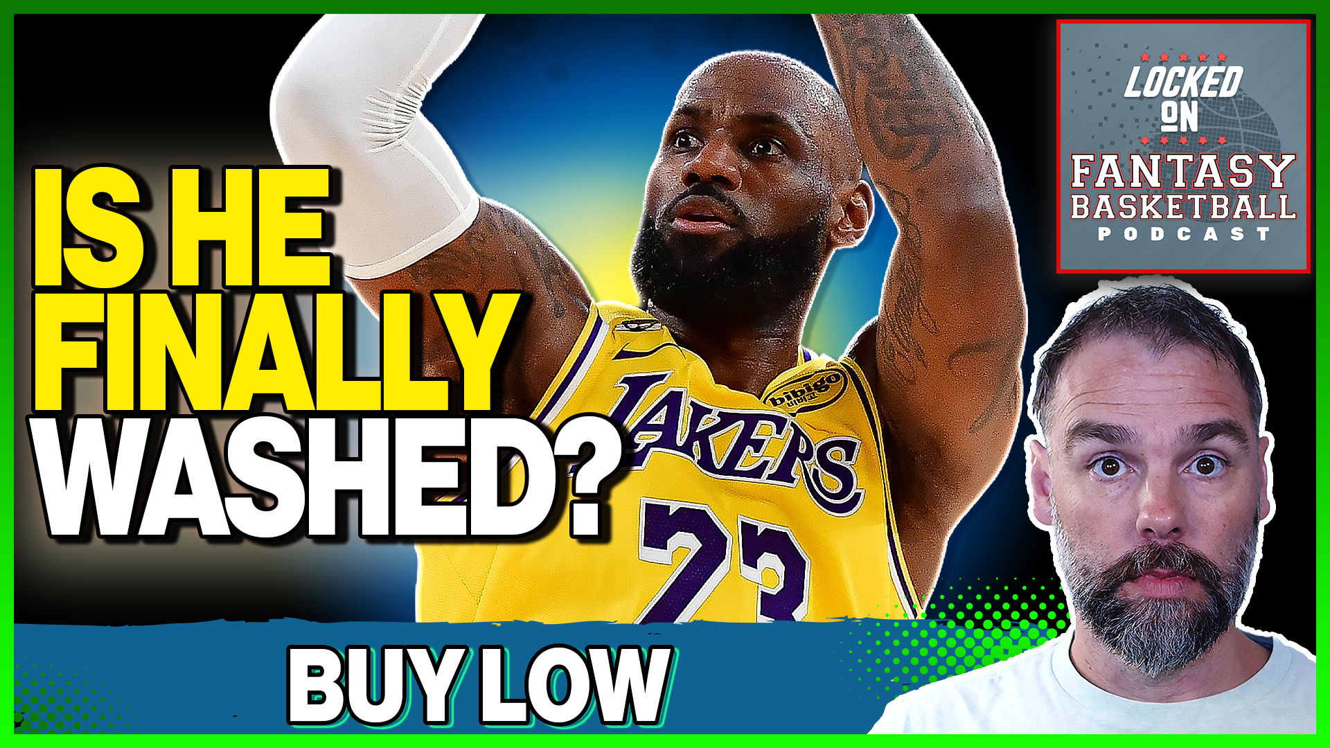 Can LeBron James Bounce Back From His Poor Run? Fantasy Basketball Buy ...