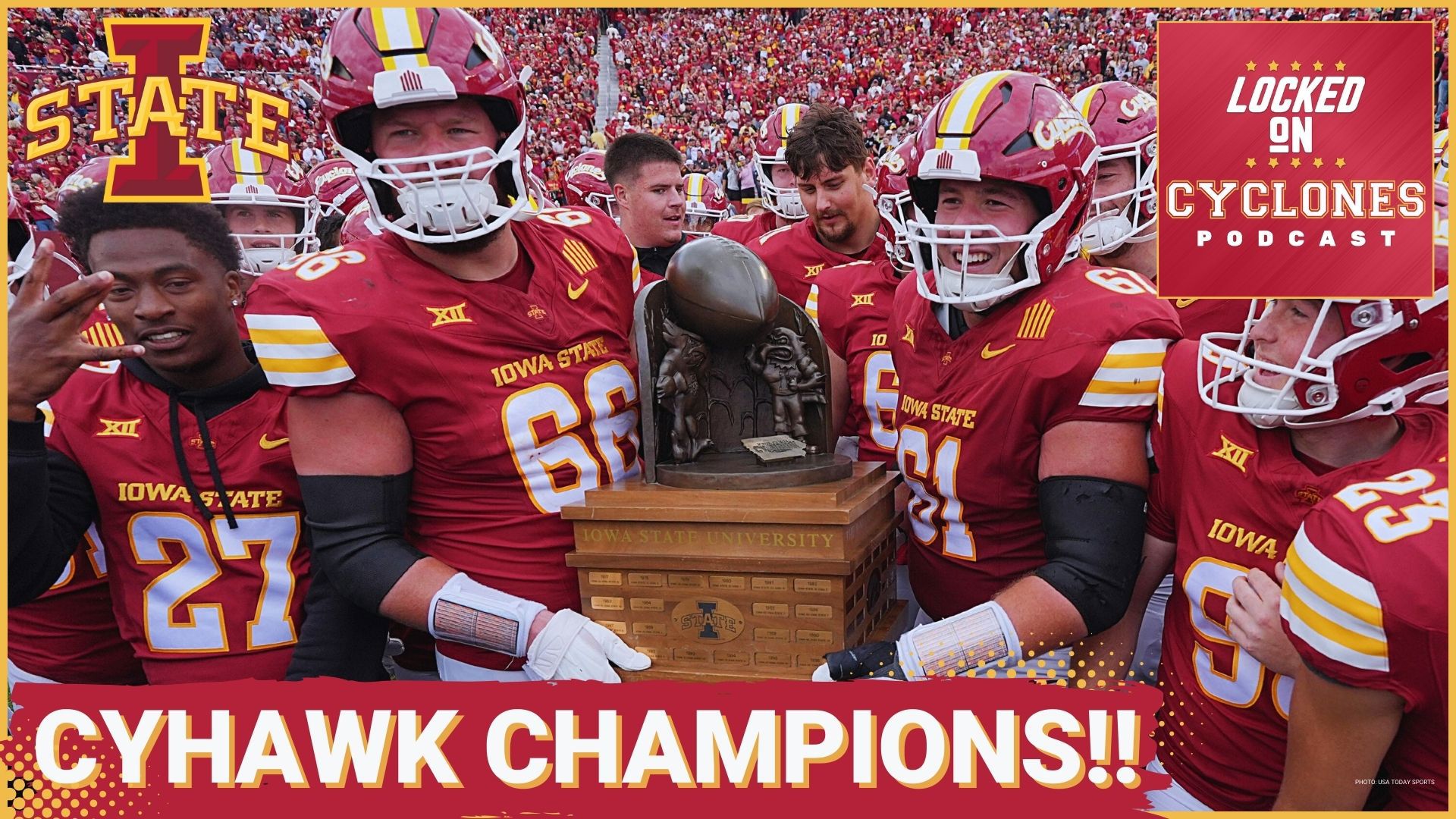 Iowa State HANDLES Iowa To Win CyHawk SHOWDOWN, Proving Contender ...