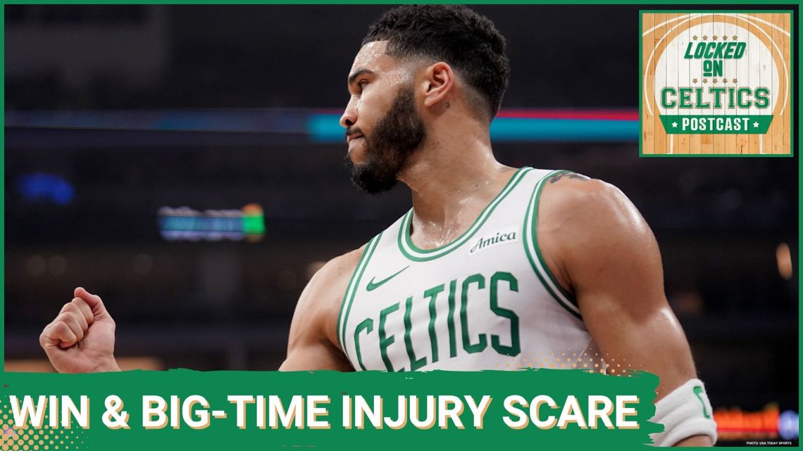 Locked On Celtics POSTCAST- Celtics Win & Jason Tatum Suffers Ankle ...