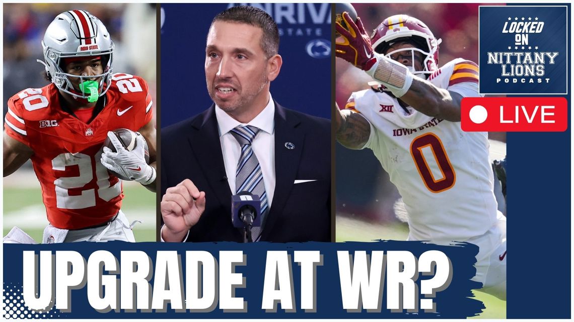 LIVE: Penn State Adds SNEAKY GOOD Transfer Receiver + Latest Updates ...