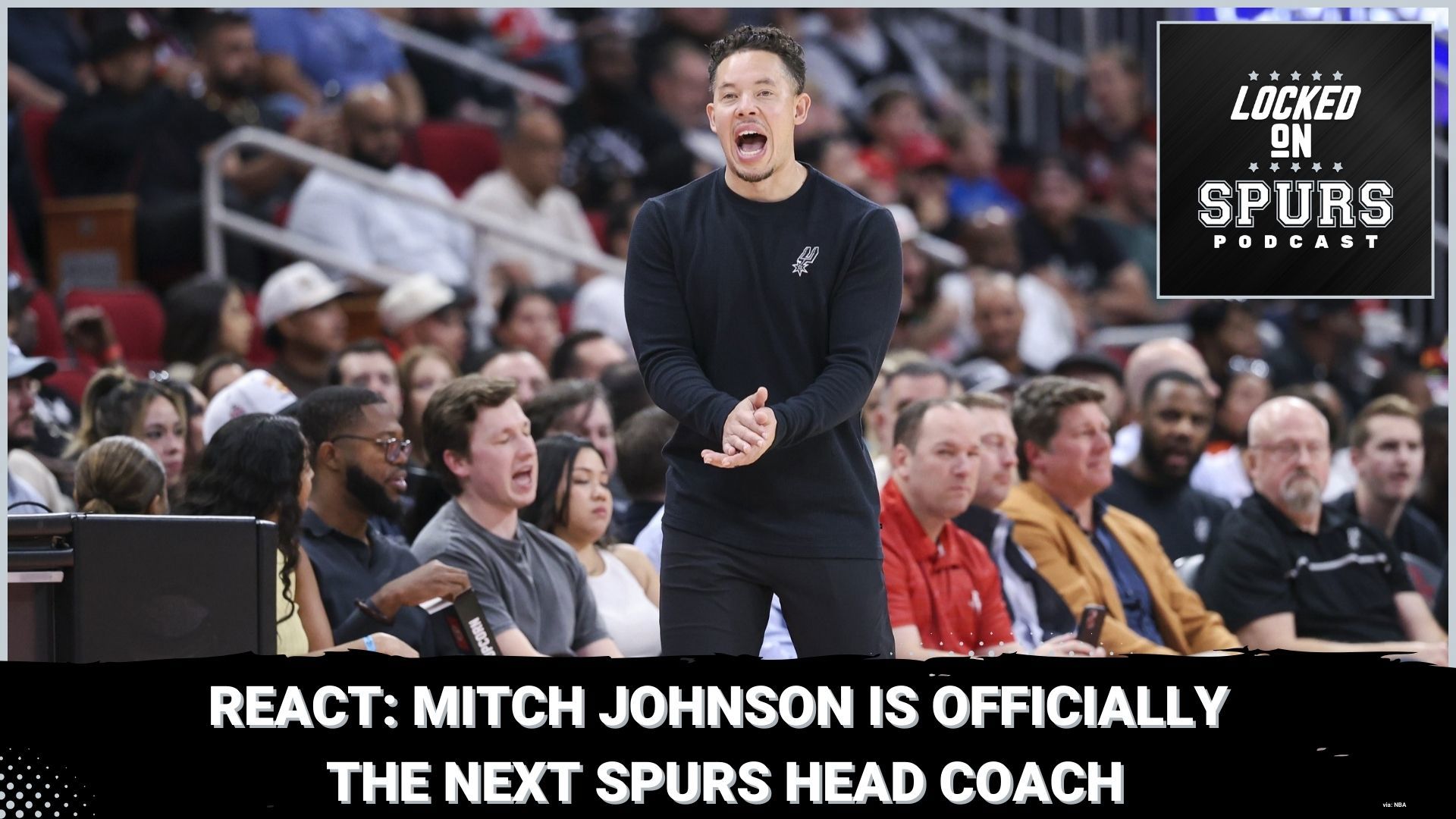 React: San Antonio Spurs name Mitch Johnson as the new head coach ...