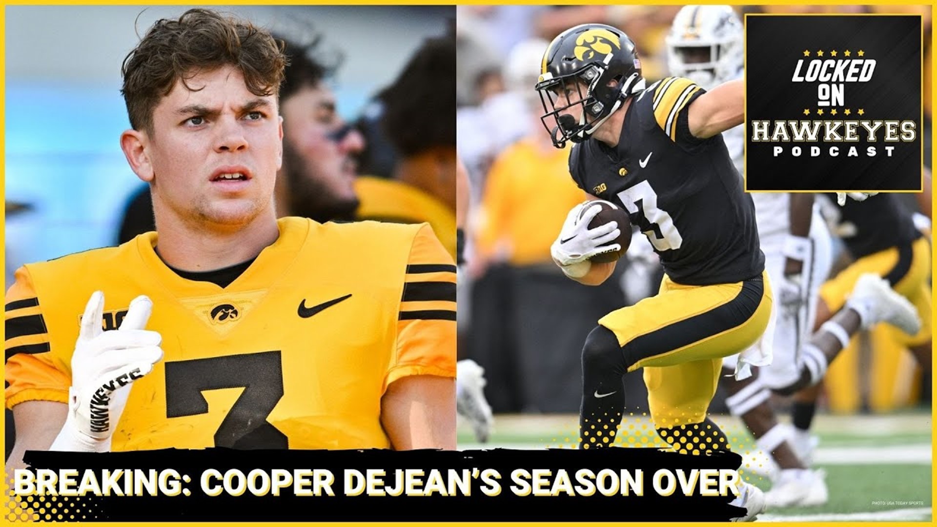 BONUS EPISODE: Hawkeye cornerback Cooper DeJean's Season is Over ...