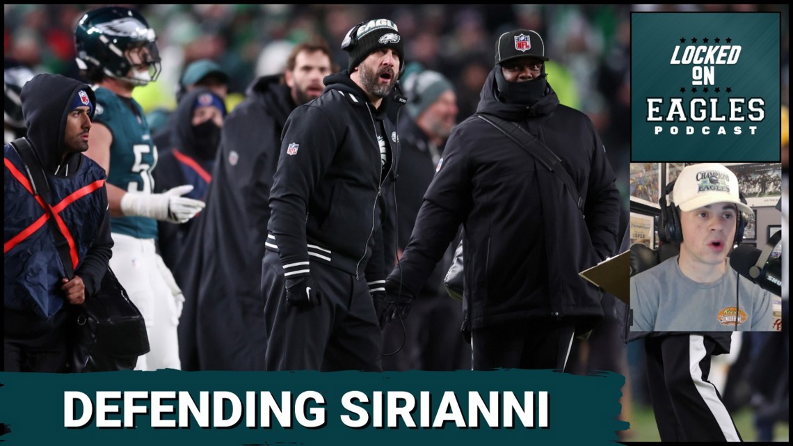 DEFEND: Howie Roseman BACKS UP Nick Sirianni in end of season press ...