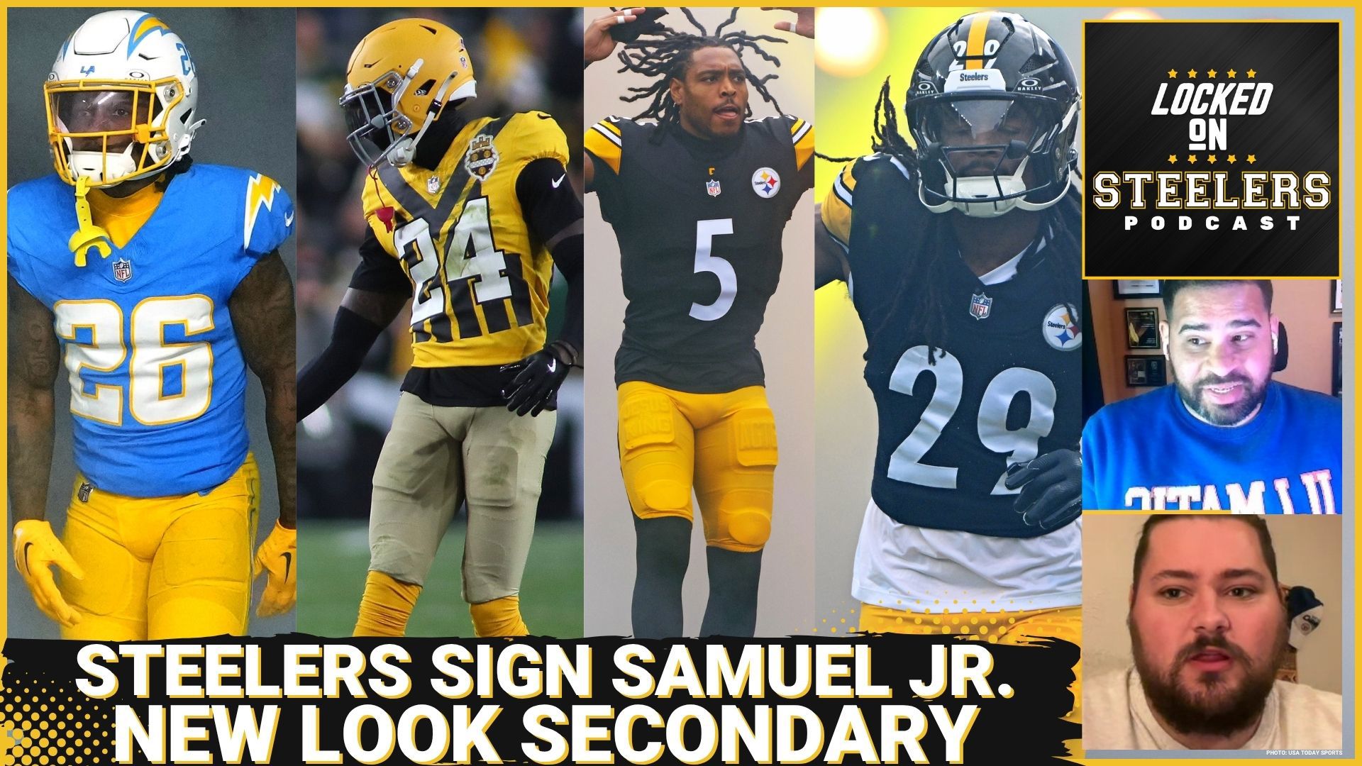 Steelers' Addition of Asante Samuel Jr. Part of New Look w/Jalen Ramsey at Safety to Fix Defense ...