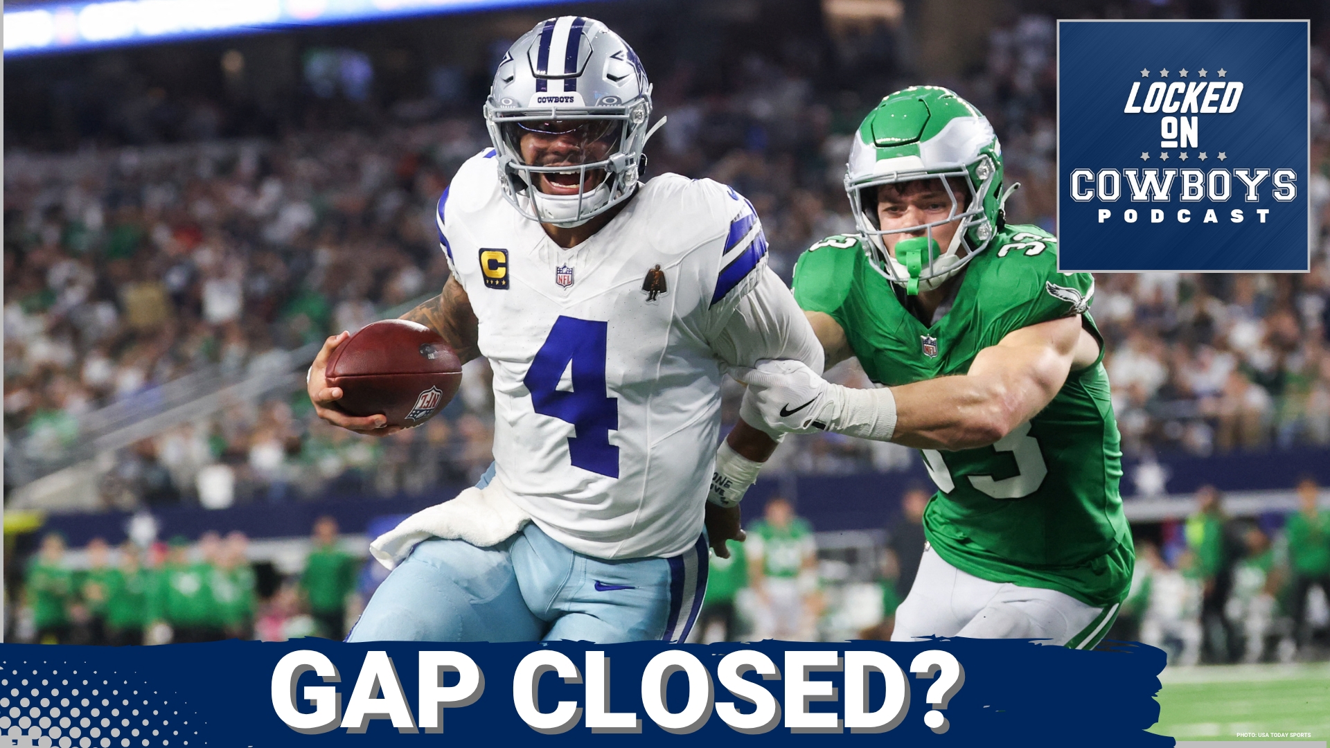 GAP CLOSING: Did The Dallas Cowboys CLOSE the Gap On Eagles | NFC ...