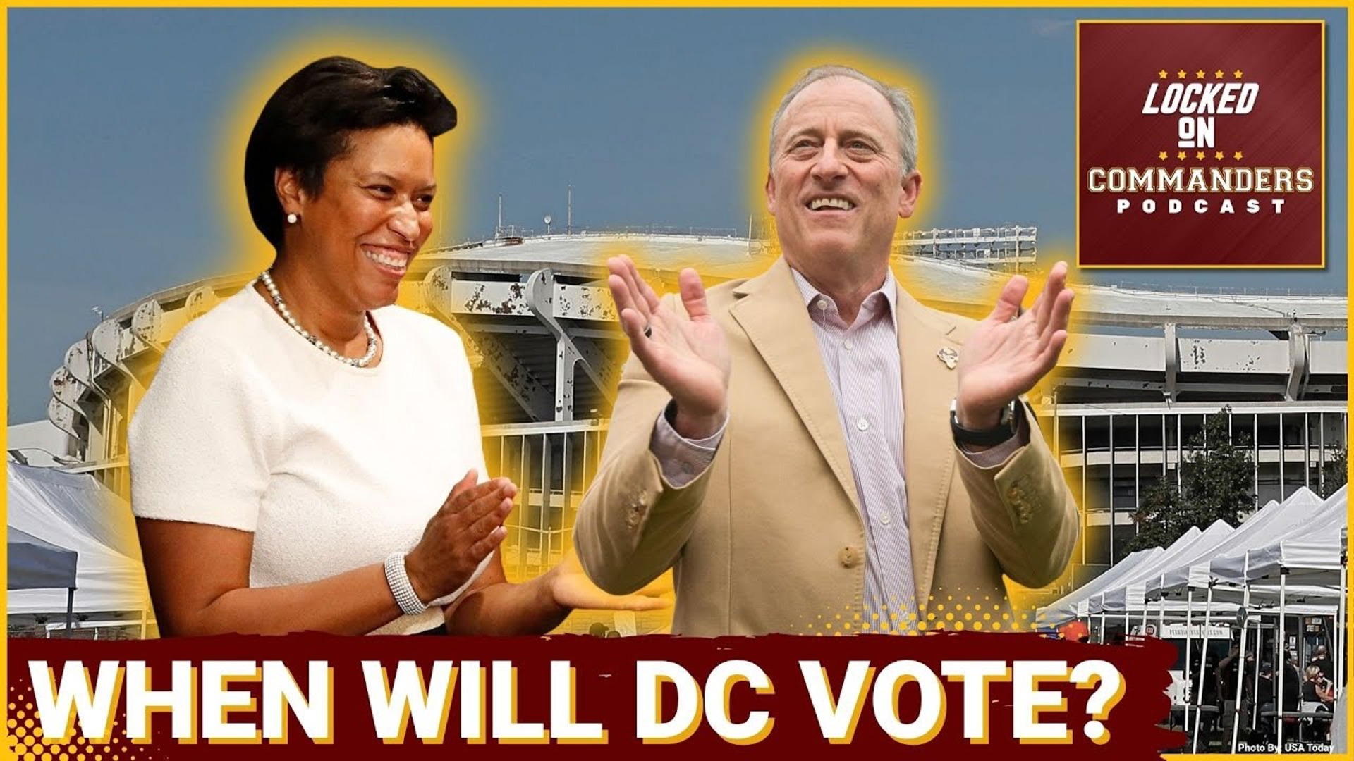 Commanders PUSH to Bring Football Home | RFK Stadium Comeback in Motion ...