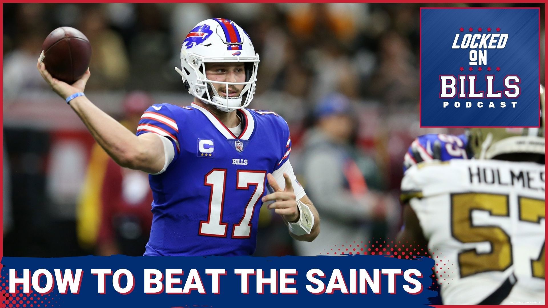 BILLS vs SAINTS: Bills' O-Line POISED to STEAMROLL Saints | Challenges ...