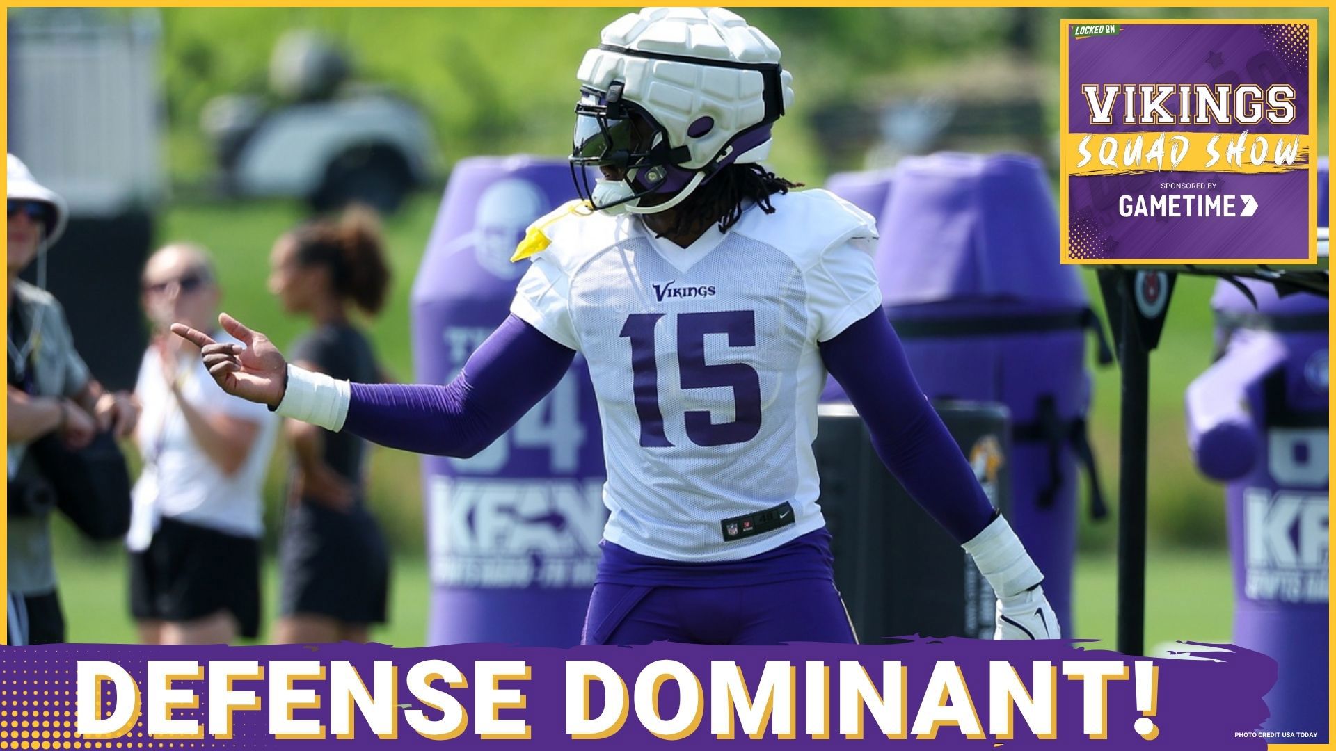 The Minnesota Vikings Looks SCARY at Training Camp | VIKINGS SQUAD SHOW ...
